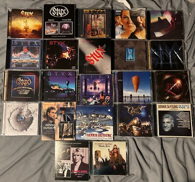 Styx Complete Original Studio Catalog 16 CDs Plus Bonus Solo CDs NM | eBay