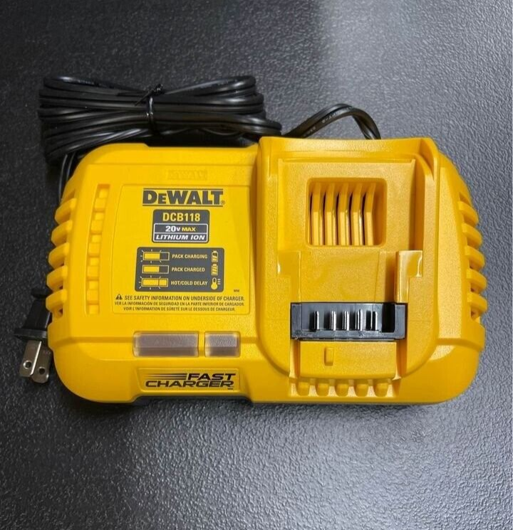 GENUINE DEWALT DCB118 20V & 60V FLEXVOLT Fan Cooled Fast Battery ...