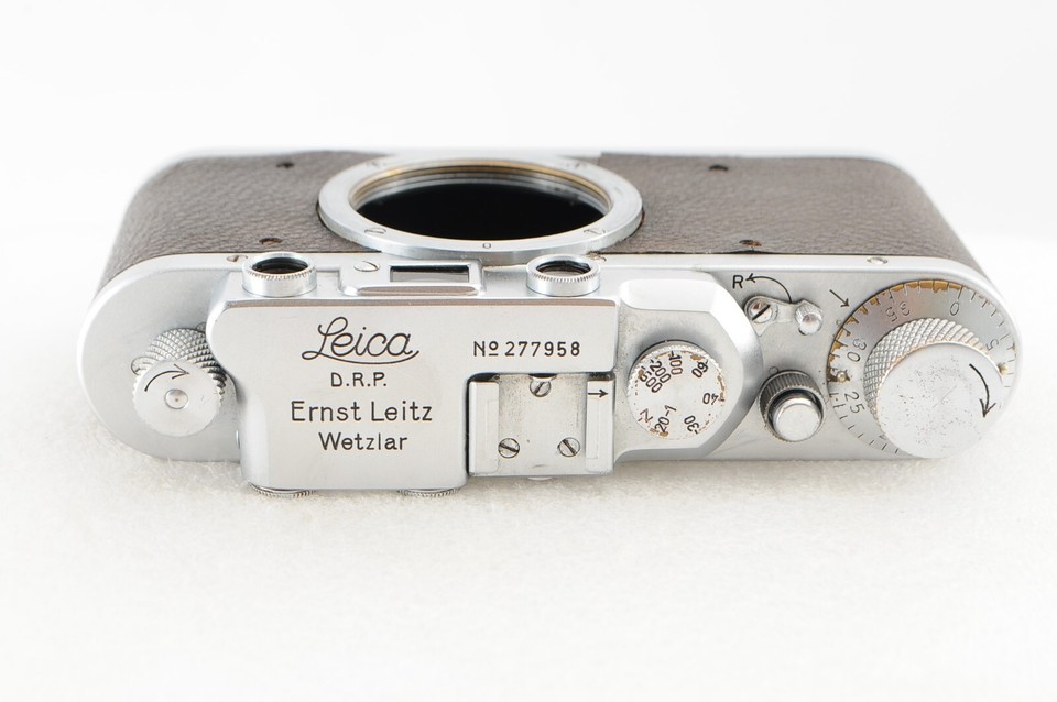 Leitz LEICA DII II (D) Brown Body 35mm Rangefinder Film Camera [EXC ...