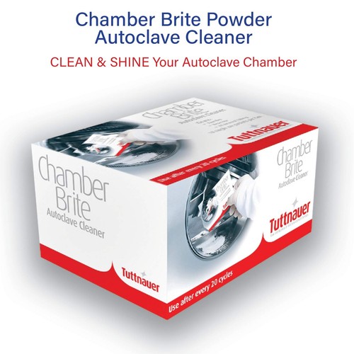 Chamber Brite Autoclave Cleaner 10 Pre Measured Packs Efficient Use USA ...