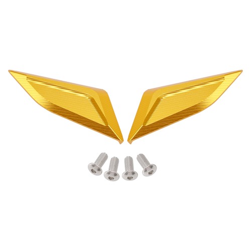 CNC Mirror Block Offs Plates Gold For Ducati Panigale V4 Superleggera ...