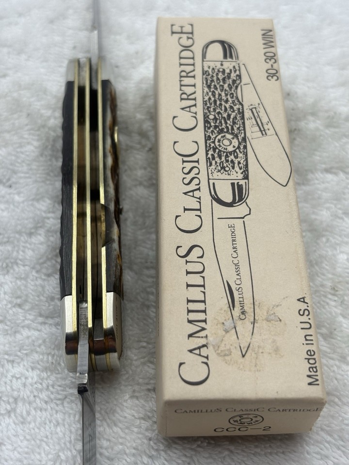 Vintage Camillus Classic Cartridge Knife CCC-2 1992 30-30 Winchester Cartridge | eBay