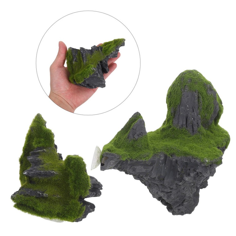 2 Ps Floating Stone for Fish Tank Rocks Aquarium Decorations Ornaments ...