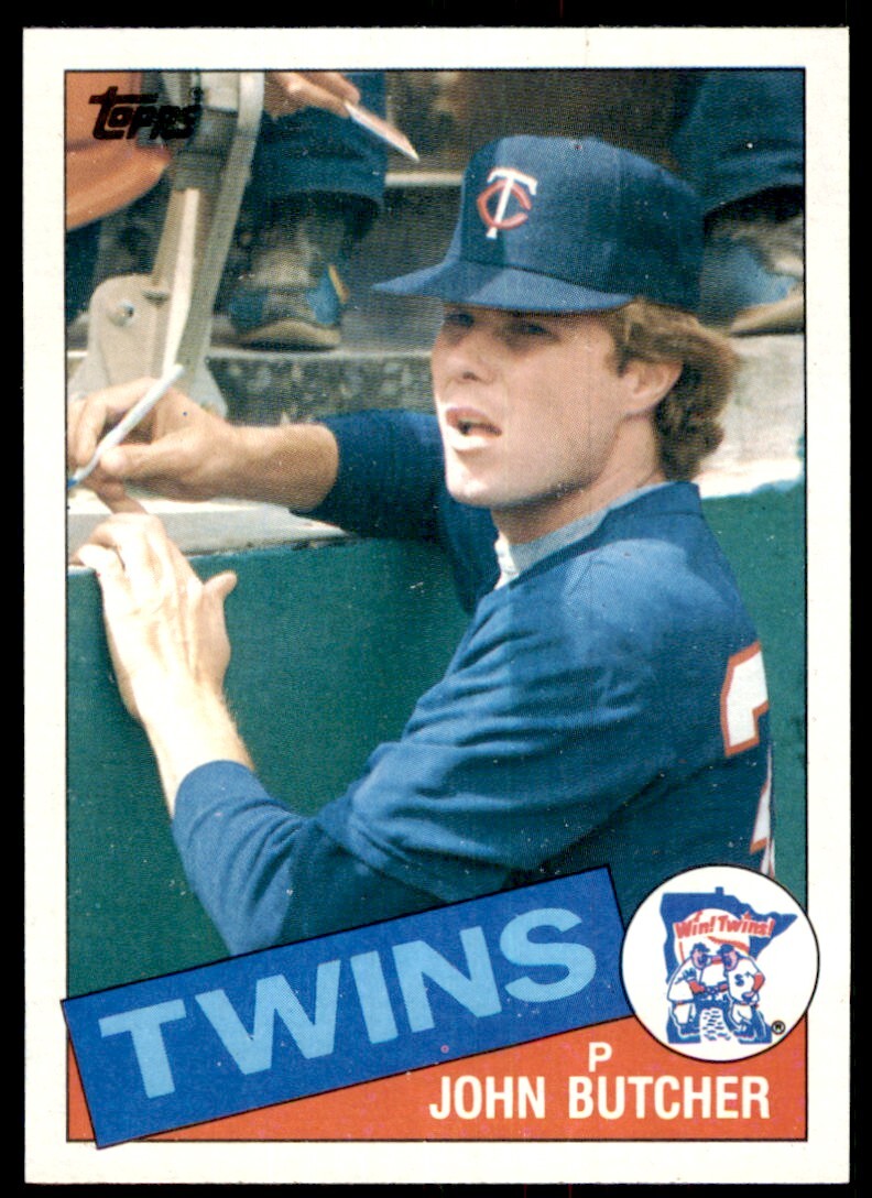 1985 Topps John Butcher Baseball Cards #741 | eBay