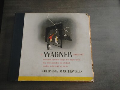 Vintage A Wagner Concert vinyl record collection of 4 albums | eBay