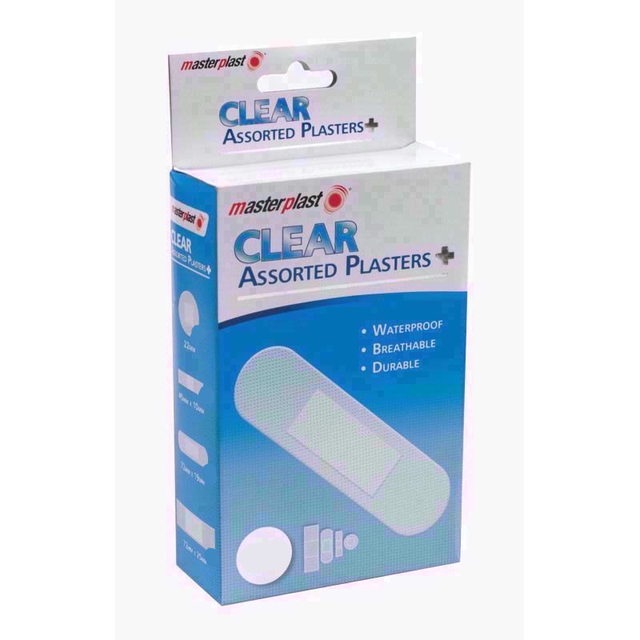 Masterplast 100 X Clear Assorted Plasters - 1st Aid for sale online | eBay