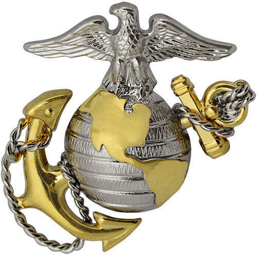 USMC United States Marine Corps Officer Cap Device Regulation US ...