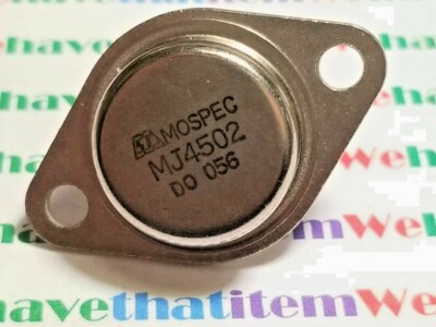 MJ4502 / TRANSISTOR / TO3 / MOSPEC / 1 PIECE (qzty) | eBay