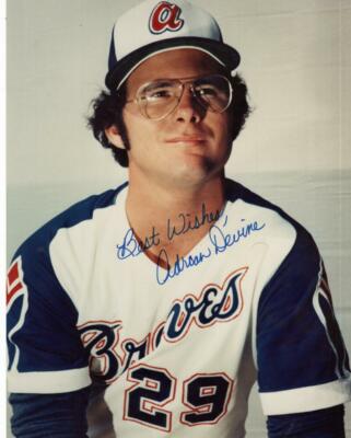 ADRIAN DEVINE ATLANTA BRAVES SIGNED AUTOGRAPHED 8X10 PHOTO W/ COA | eBay
