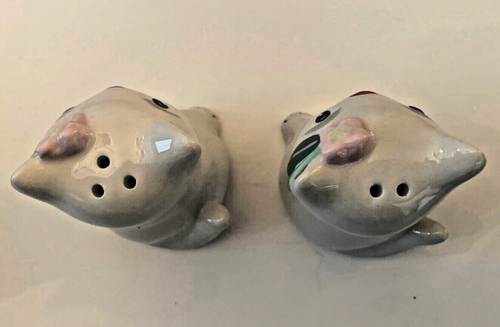 Enesco Pretty Kitty Salt Pepper Shakers 3.25"- Cats Michelle Allen ...