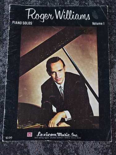 Roger Williams Piano Solos Volume I published 1969 | eBay