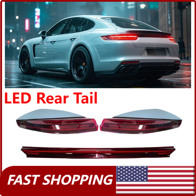 LED Rear Tail Light Upgrade 971 Style Brake Light For Porsche Panamera ...
