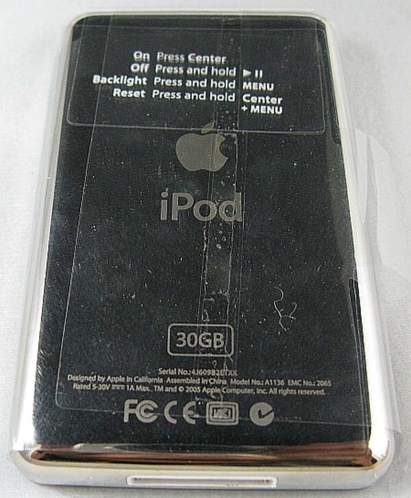 Apple iPod 30GB Black 5th Gen MA146LL/A ASIS A1136 UZD | eBay