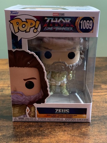 Funko Pop! Marvel: Thor L&T - Zeus with Protector 889698650113 | eBay