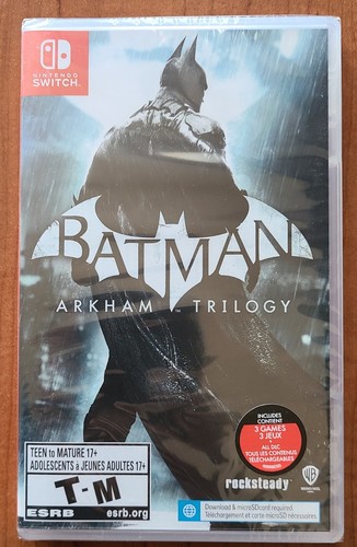 Batman: Arkham Trilogy - Nintendo Switch (NEW) 883929812370 | eBay
