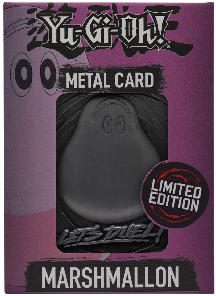 Yu-Gi-Oh! Limited Edition Collectable Metal Card - Marshmallon | eBay