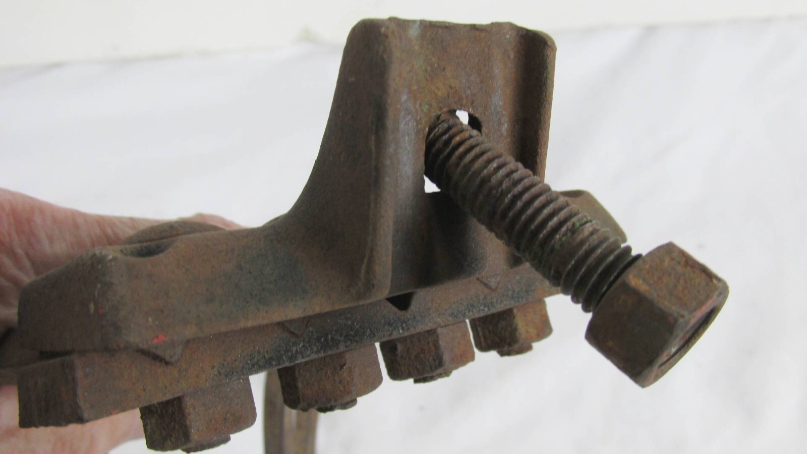 Vtg antique 4 tine hand pull cultivator claw hoe plow rake farm garden ...