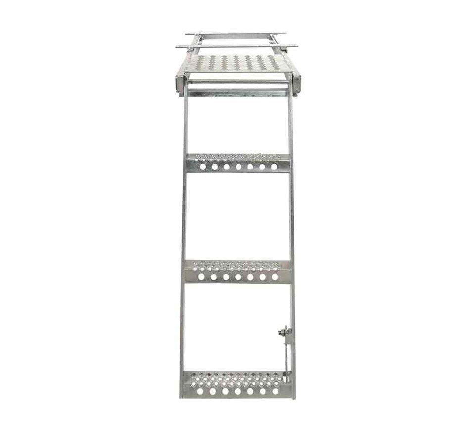 3 Rung Pull-Out Trailer Step Ladder for Use with Trucks, Trailers and ...