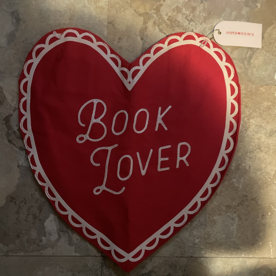 Barnes & Noble Book Lover Heart Red Tote Bag NWT - New with Tags - IN HAND! | eBay