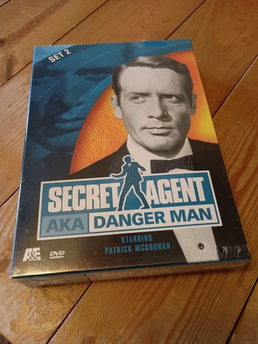 SECRET AGENT AKA DANGER MAN-Set 2-PATRICK McGOOHAN is unique British ...