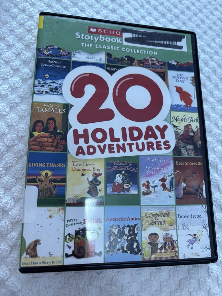 3 Storybook Treasures DVD’s, 20 Holiday Adventures/20 Sing-Along, 20 ...
