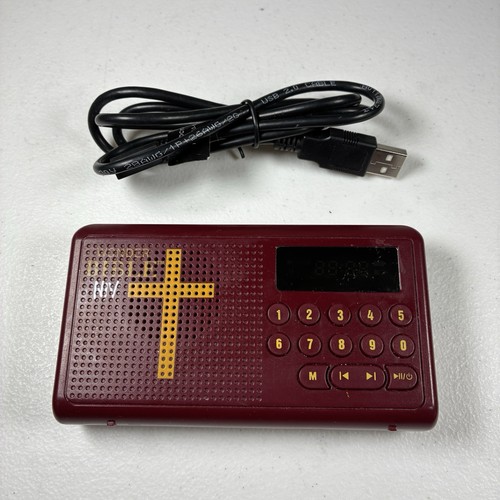 Wonder Bible NIV Talking Audio Book Bible Player Memory Card Cord ...