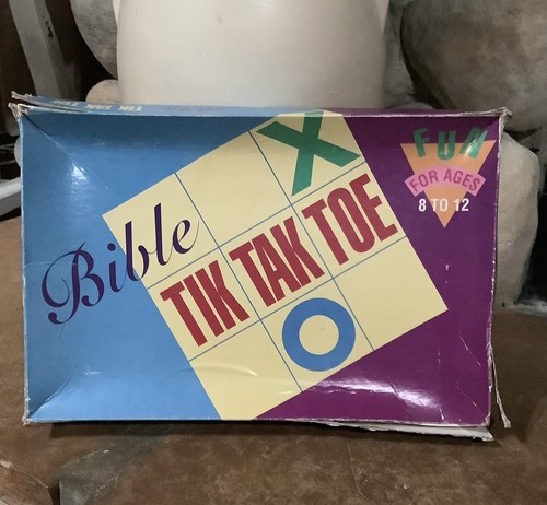 Bible Tic Tac Toe 1994 The Standard Publishing Company Made In USA All ...