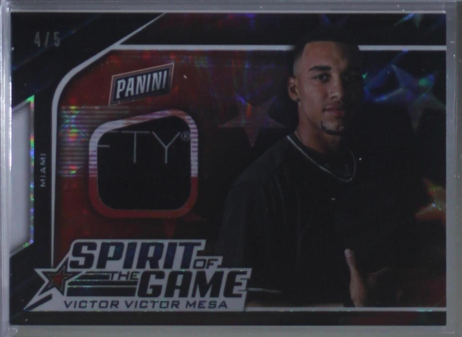 2019 Panini Father's Day - Spirit of the Game Relics Victor Victor Mesa ...