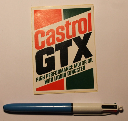 Autocollant / Sticker - Castrol GTX | eBay