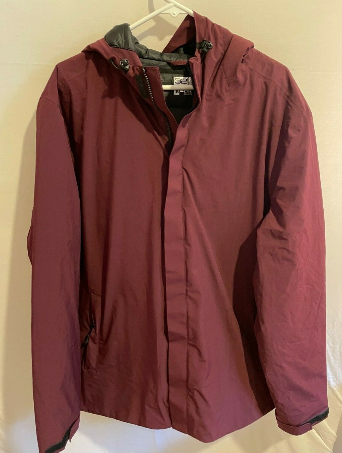 32 Degree Heat Lightweight Down Jacket Size XL Burgun… - Gem
