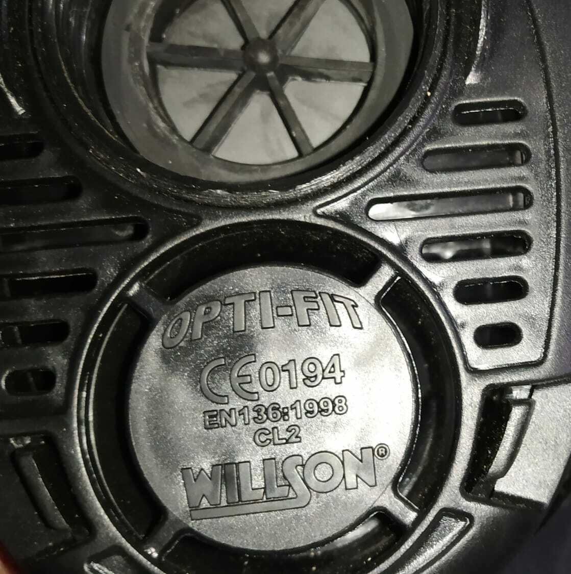 FULL FACE MASK OPTI-FIT WILLSON EN136:1998 CL2 | eBay