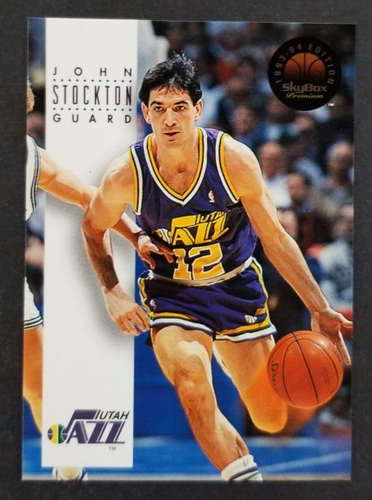 John Stockton 1994 Skybox Basketball Card #179 (NM) | eBay
