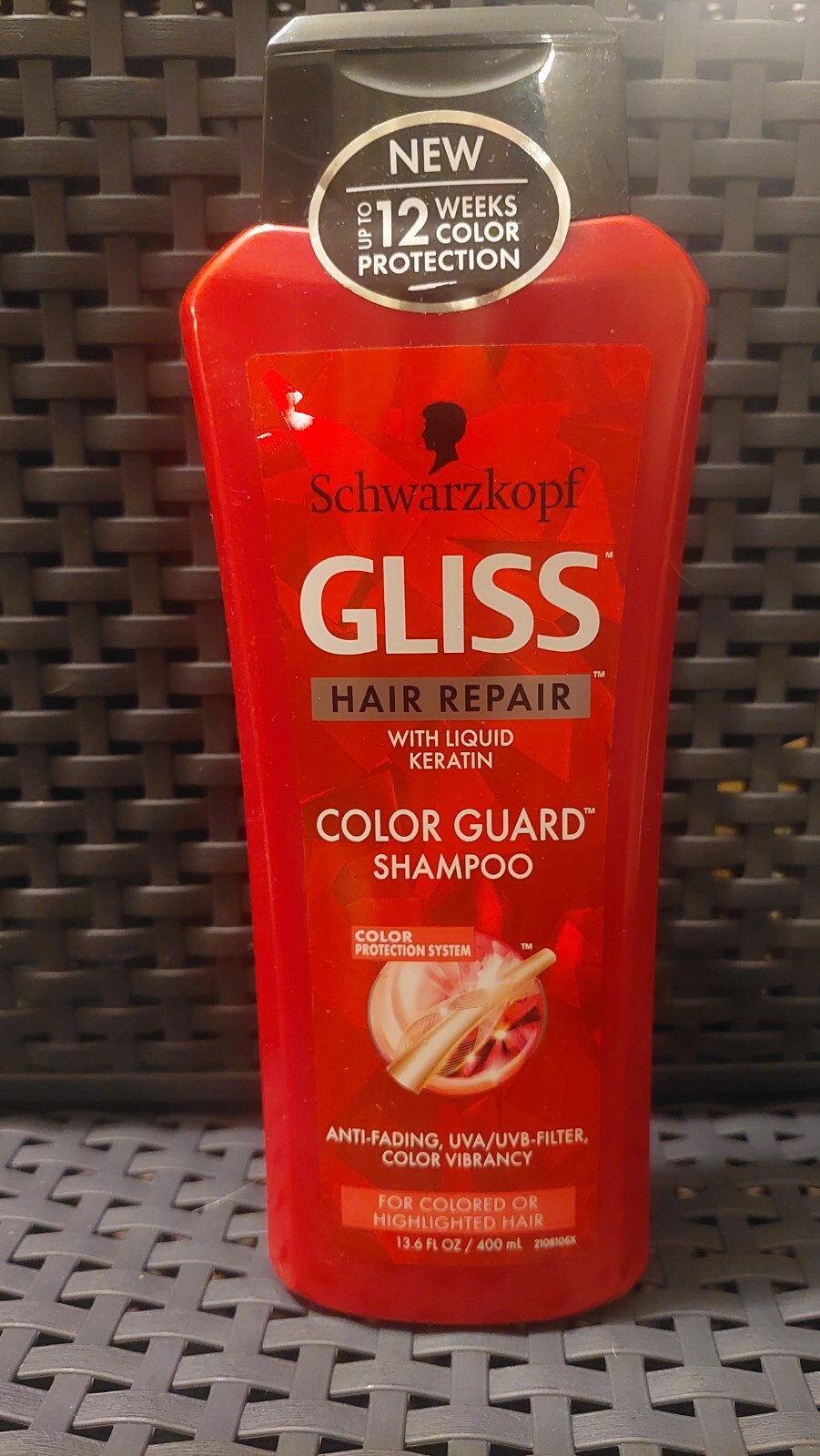Schwarzkopf Gliss Hair Repair w/ Liquid Keratin Color Guard Shampoo ...