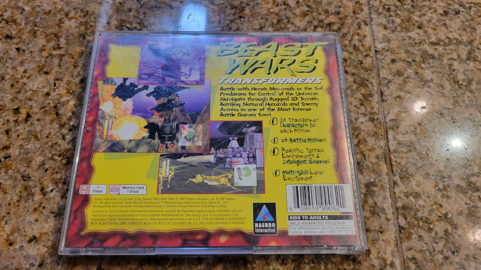 Beast Wars Transformers (Sony PlayStation PS1, 1997) | eBay