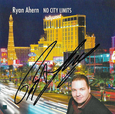RYAN AHERN - NO CITY LIMITS - 2005 CD - RYAN AHERN SIGNED INSERT ...