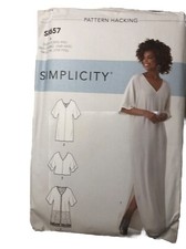 Simplicity 8657 Misses Caftan Uncut Sewing Pattern Size Xxs-xxl for ...