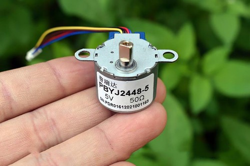 24BYJ48 DC 5V Gear Stepper Motor 4-Phase 5-Wire Micro Mini Gear ...