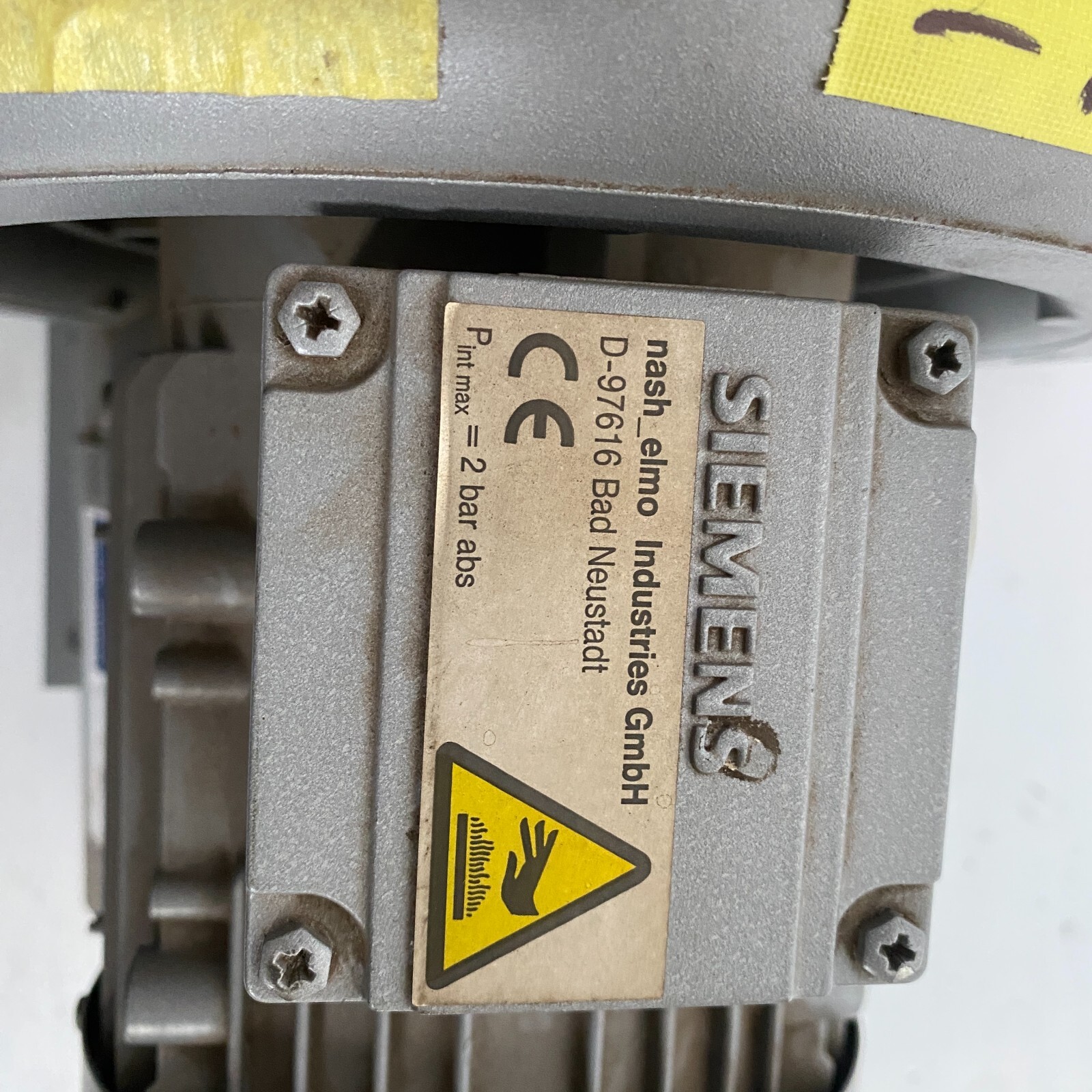 Nash ELMO G200 2BH1400-7AH26-Z Blower fan vacuum side channel ...