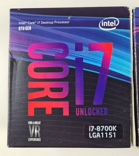 Processeur Intel Core i7-8700K 6 core Coffee Lake 4.70 GHz lga 1151 ...