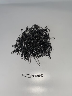 48 Decoy Snap Swivels #6 Stainless Steel Coastlock Fishing Duck Goose ...
