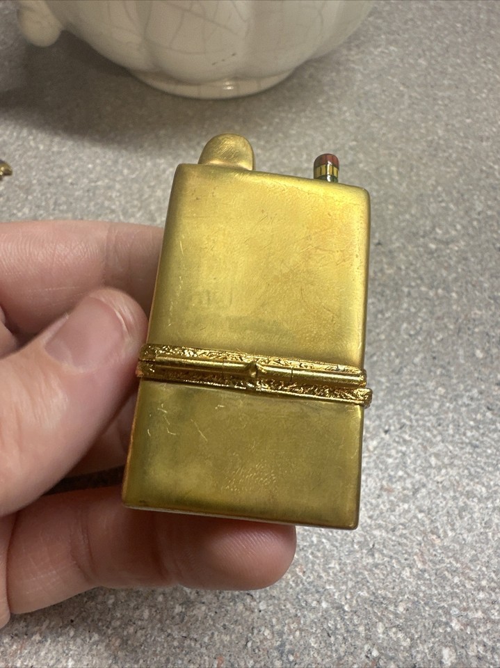 ARTORIA LIMOGES MADE IN FRANCE HAND PAINTED SLOT MACHINE TRINKET BOX | eBay