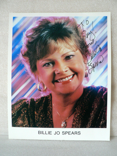 Billie Joe Spears Autographed Signed 8 X 10 Photo C & W Singer | eBay