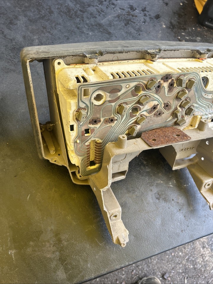 1984-1988 Pontiac Fiero 120 mph Speedo Tach Gauge Cluster Bezel OEM ...