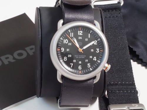 American Drop Felix WWI Trench Vietnam MilSpec Field Watch NEW, SWISS ...