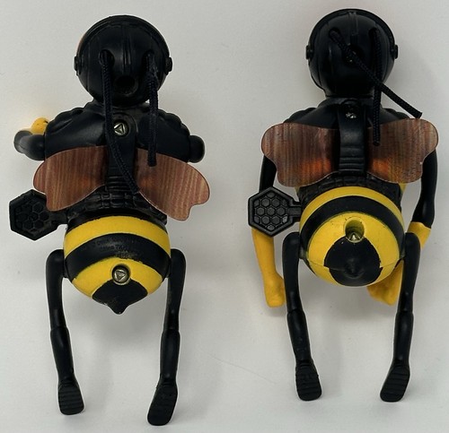 The Bee Movie 2007 Jock Jackson Lot Of 2 McDonald’s Wind Up 3” Action ...