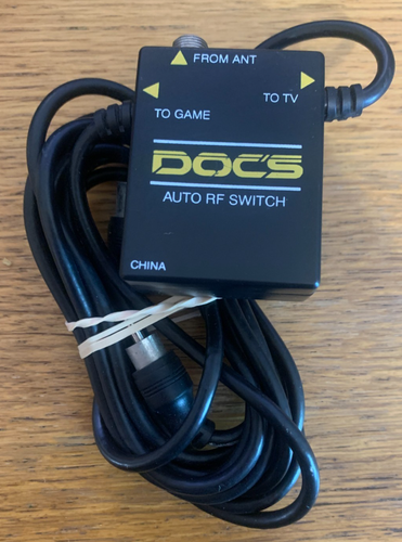 DOC'S AUTO RF SWITCH AUTO-SWITCH Retro Gaming Coaxial Cable | eBay