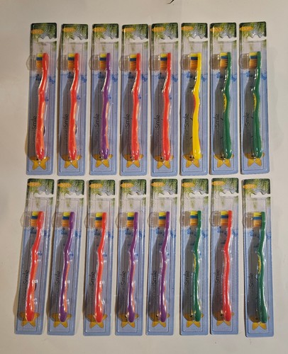 SmartSmile Youth Toothbrush, Soft, Assorted Colors Lot Of 16 Brushes | eBay