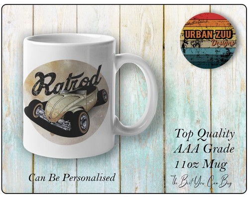 Hot Rod Mugs - Racer, Speedster Hot Rod Mug - Great Gifts for Him or ...