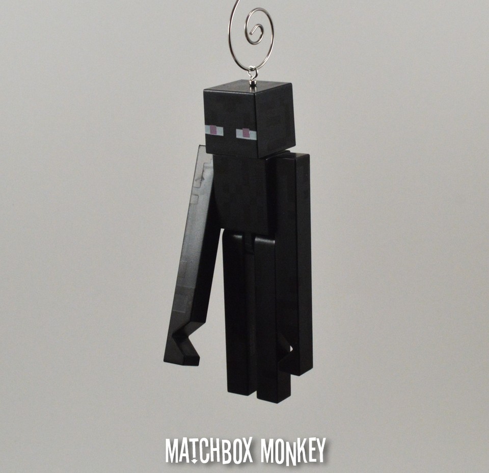 RARE Minecraft Enderman Action figure Christmas Ornament HOT! Adorno | eBay