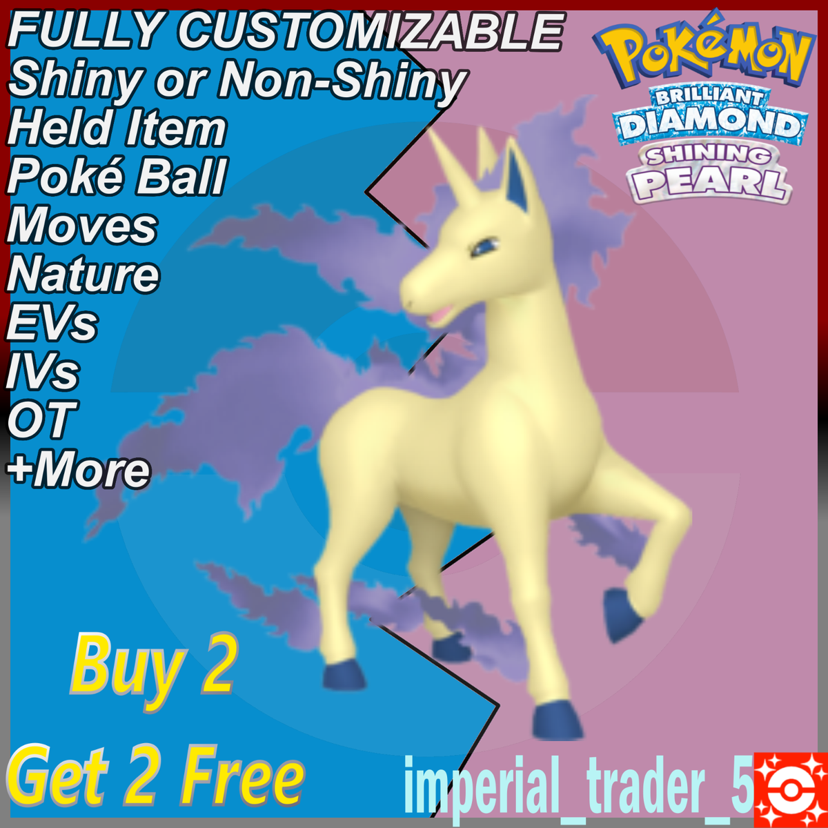 Shiny Rapidash